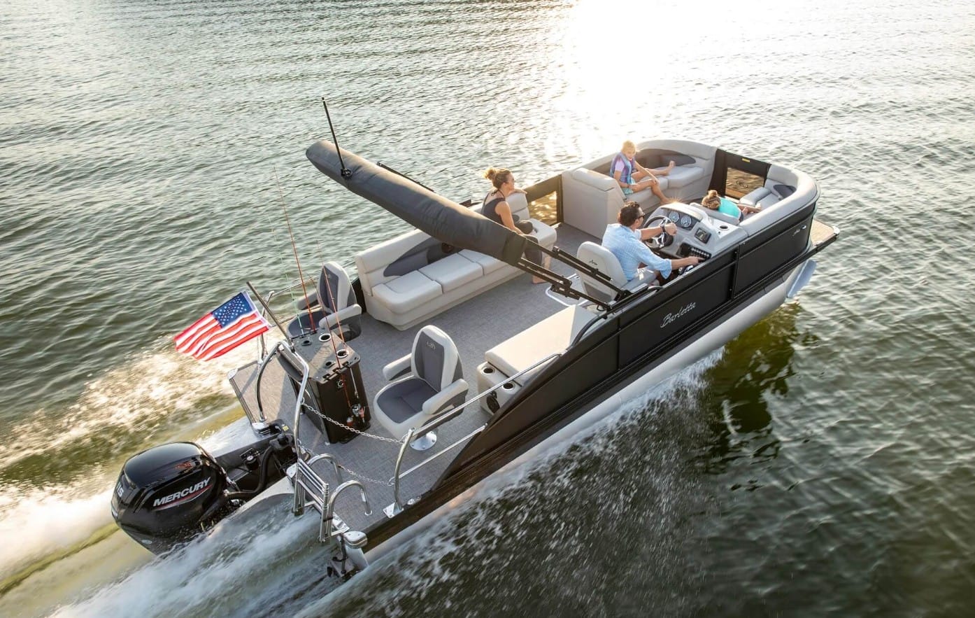 New Barletta Aria Cast-N-Cruise Lounge Luxury Pontoon Boats For Sale In ...