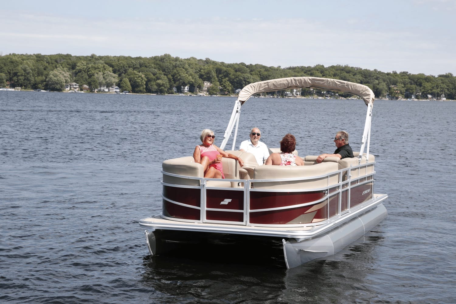 New Bennington S Line Luxury Quad Bench Pontoon Boats For Sale In Lake Geneva, Wisconsin | Gage ...